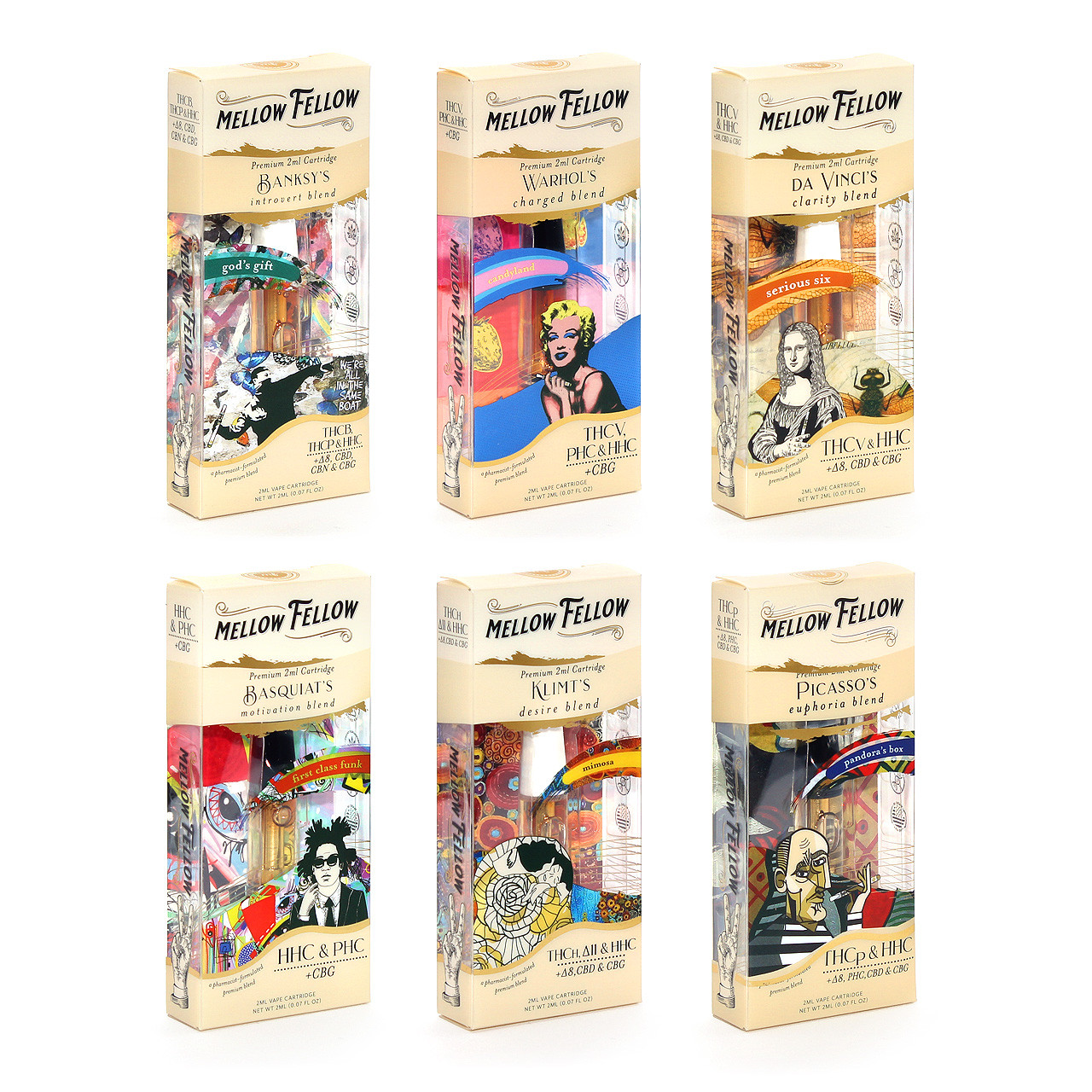 Mellow Fellow Live Resin Blend Disposable 2gm