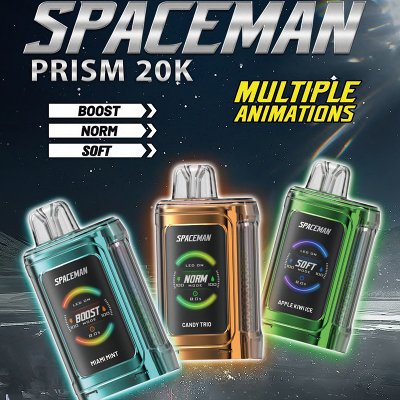Spaceman Prism 20K 5% 20000Puffs Disposable 5ct
