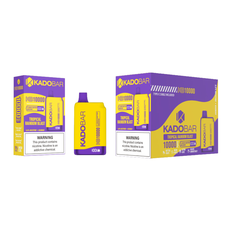 KadoBar 5% KB10000Puffs Disposable 5ct